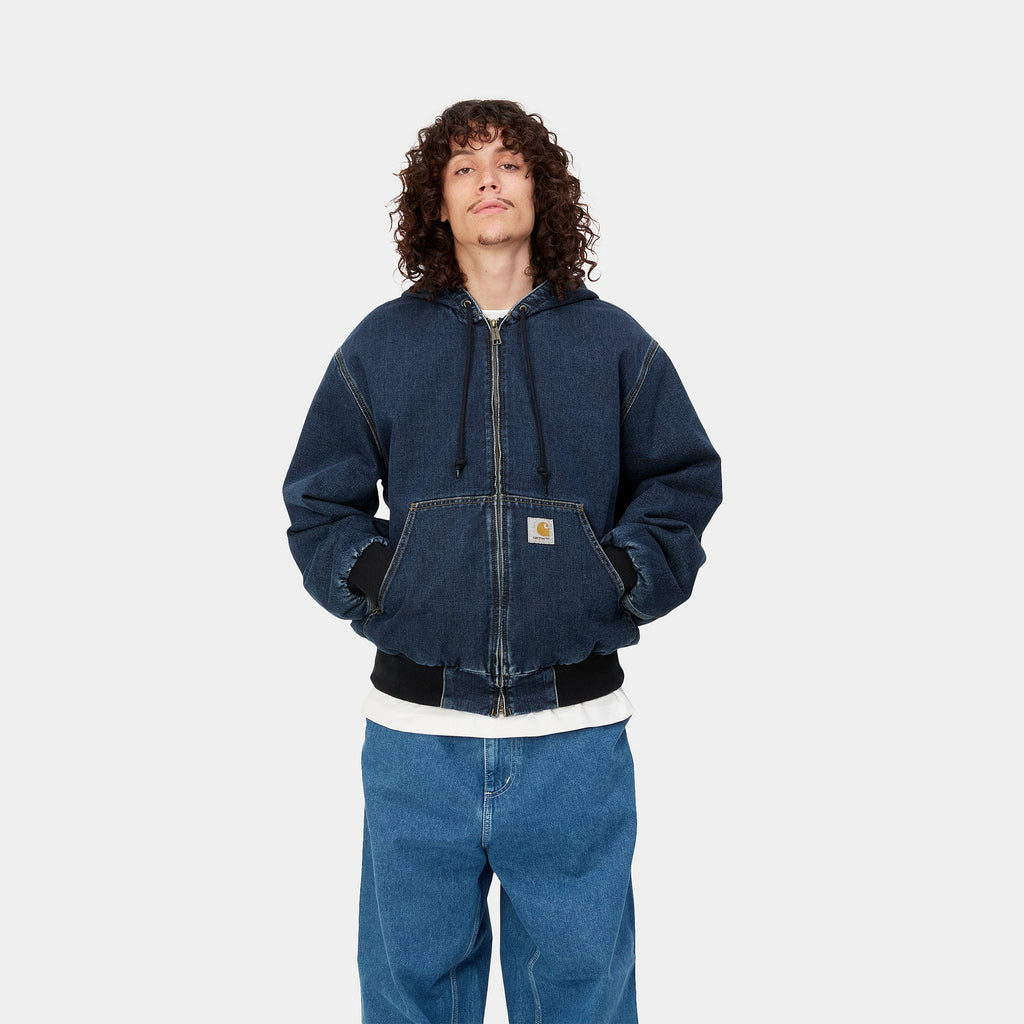 Carhartt WIP OG Active J140 Jacket Maitland Denim Blue Stone Washed | DUNE